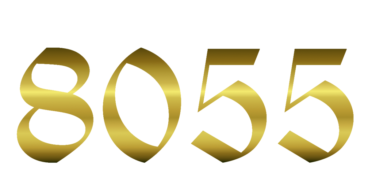fancy number 8055